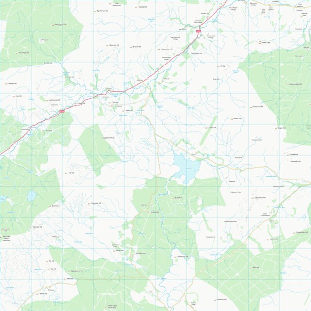 Dumfries and Galloway (NX78) Map by UK Topographic Maps | Avenza Maps