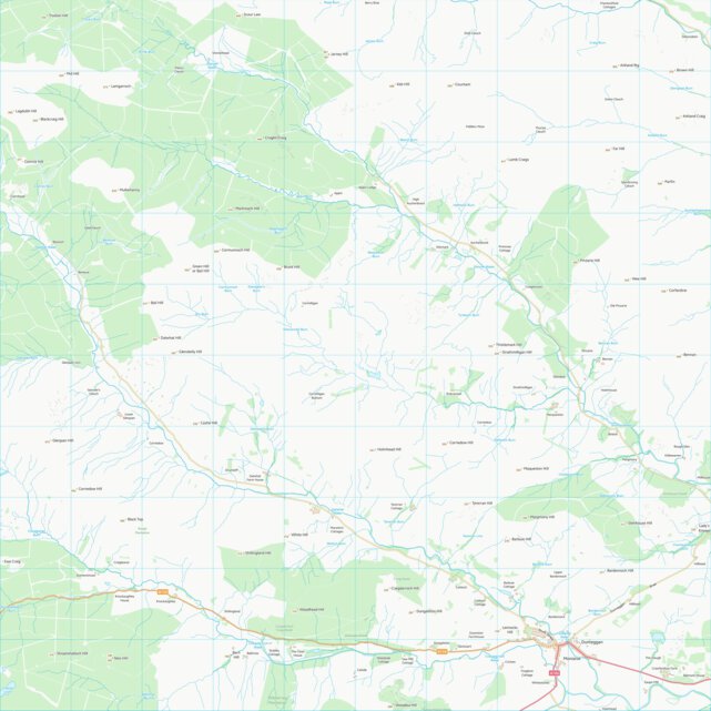 Dumfries and Galloway (NX79) Map by UK Topographic Maps | Avenza Maps