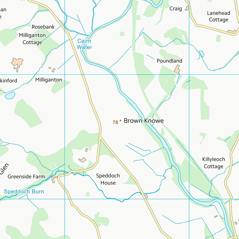 Dumfries and Galloway (NX88) Map by UK Topographic Maps | Avenza Maps