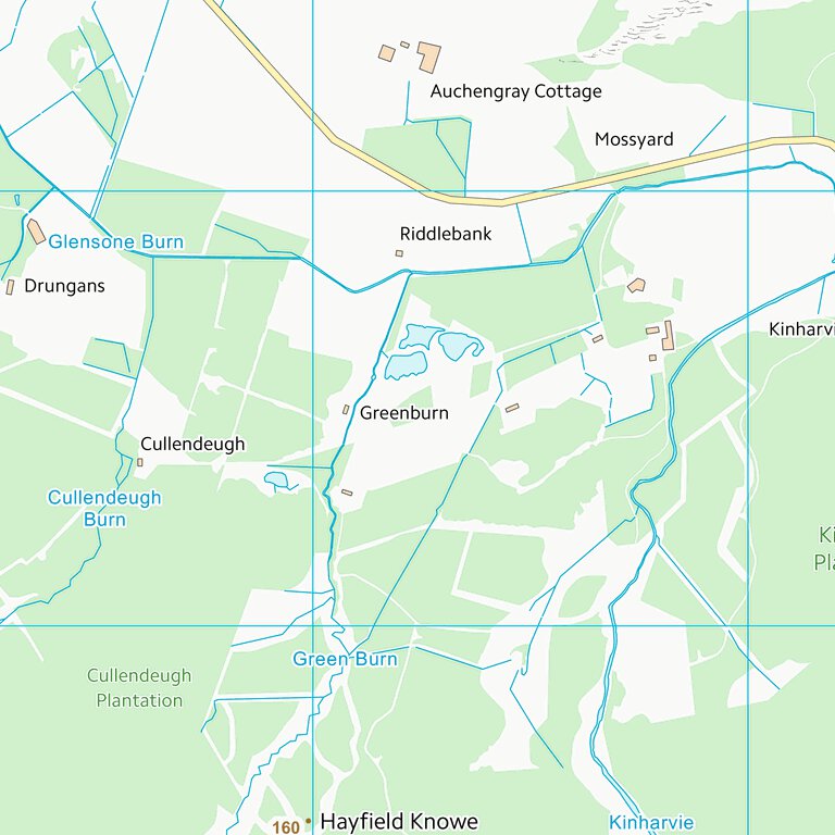 Dumfries and Galloway (NX96) Map by UK Topographic Maps | Avenza Maps