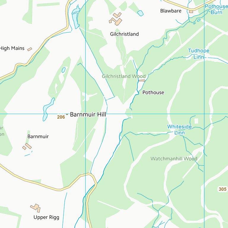 Dumfries and Galloway (NX99) Map by UK Topographic Maps | Avenza Maps