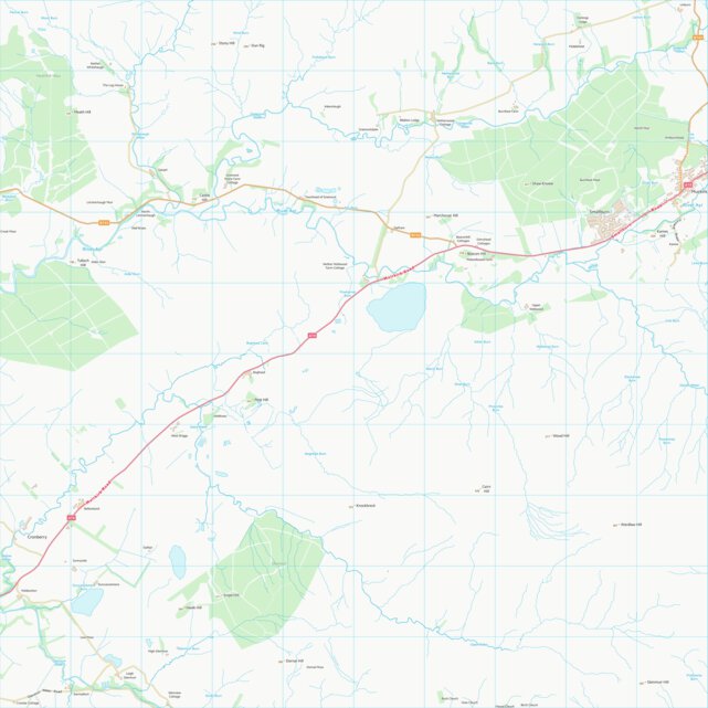 East Ayrshire (NS62) Map by UK Topographic Maps | Avenza Maps