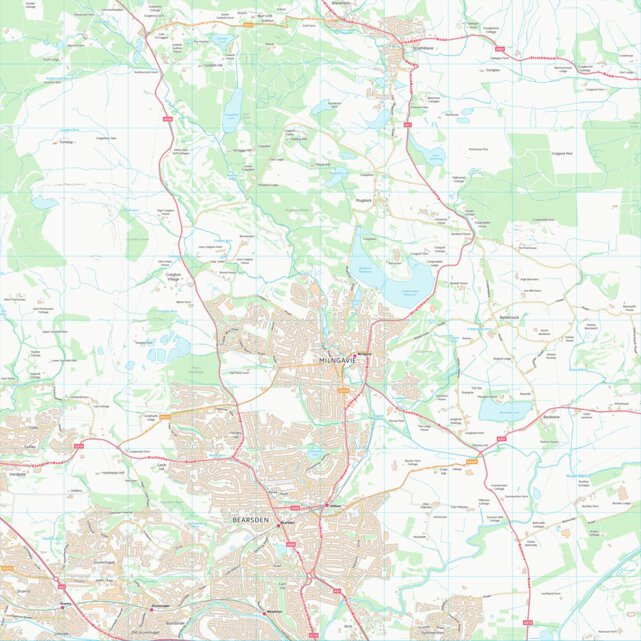 East Dunbartonshire (NS57) Map by UK Topographic Maps | Avenza Maps