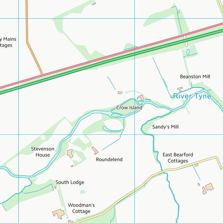 East Lothian (NT57) Map by UK Topographic Maps | Avenza Maps