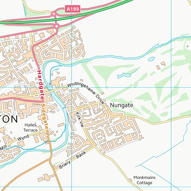 East Lothian (NT57) Map by UK Topographic Maps | Avenza Maps