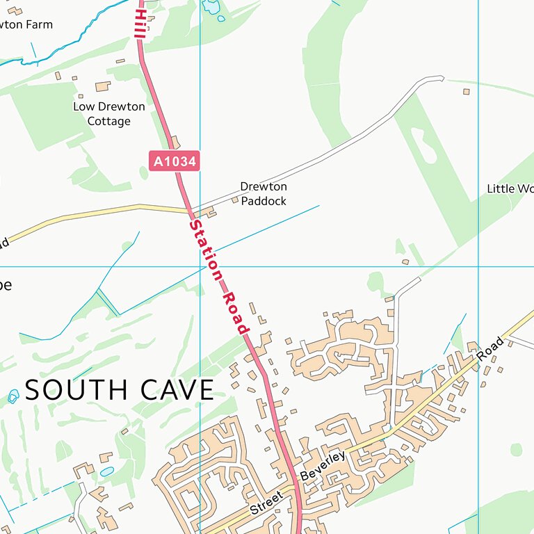 East Riding of Yorkshire (SE93) Map by UK Topographic Maps | Avenza Maps
