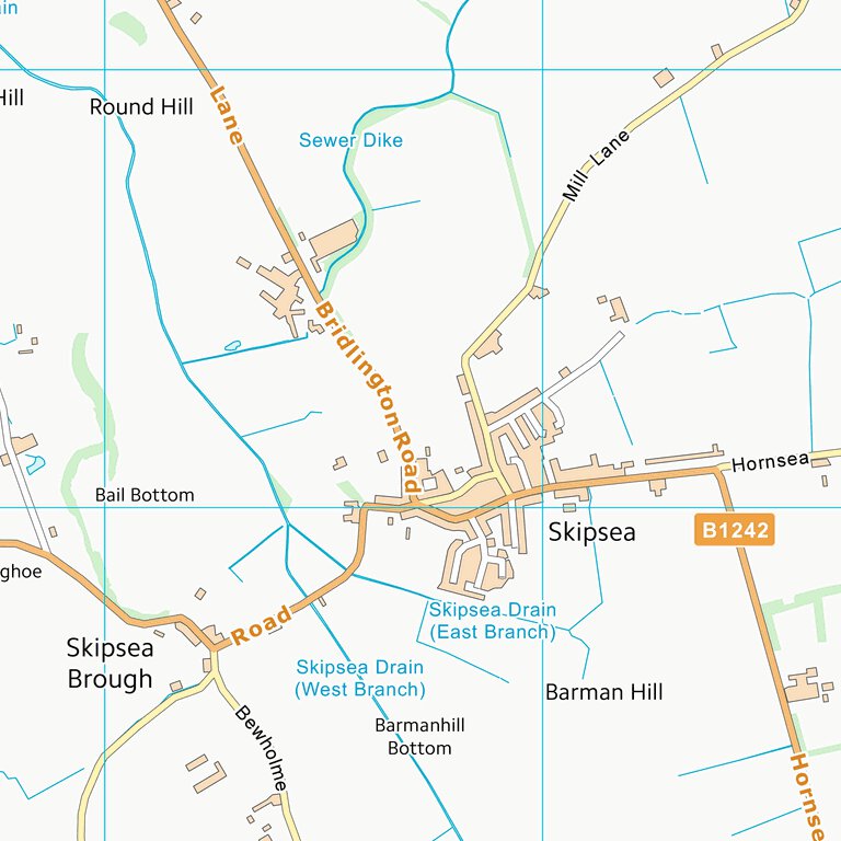 East Riding of Yorkshire (TA15) Map by UK Topographic Maps | Avenza Maps