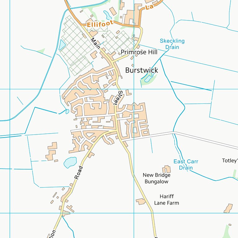 East Riding of Yorkshire (TA22) Map by UK Topographic Maps | Avenza Maps