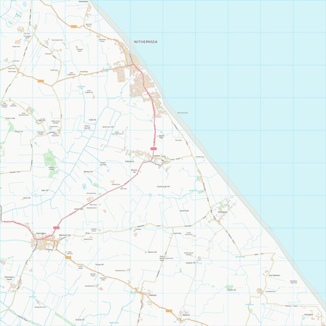 East Riding of Yorkshire (TA32) Map by UK Topographic Maps | Avenza Maps