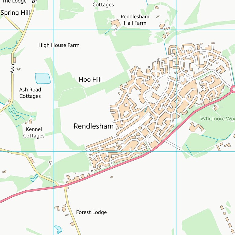East Suffolk District (TM35) Map by UK Topographic Maps | Avenza Maps