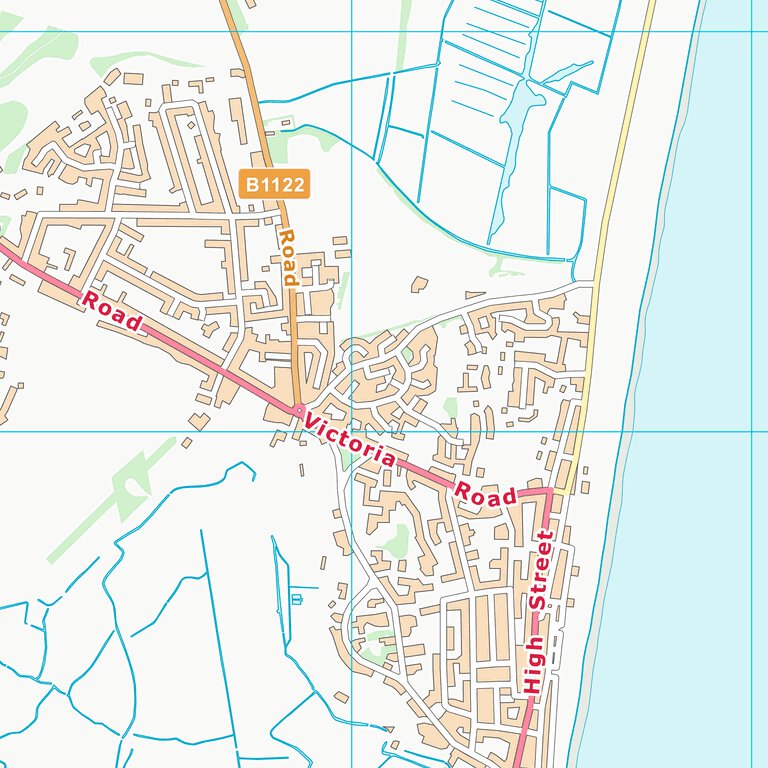 East Suffolk District (TM45) Map by UK Topographic Maps | Avenza Maps
