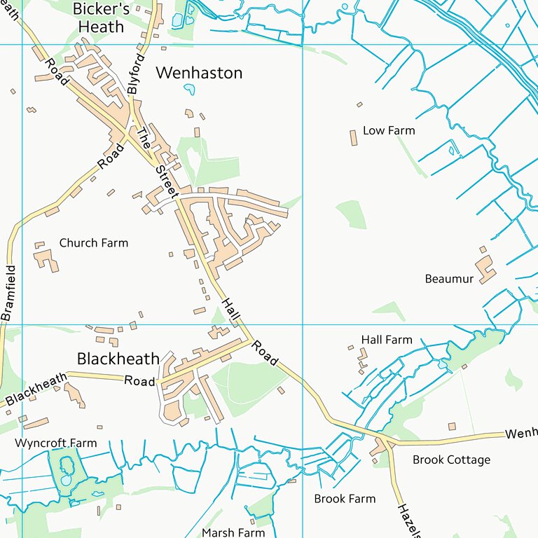 East Suffolk District (TM47) Map by UK Topographic Maps | Avenza Maps