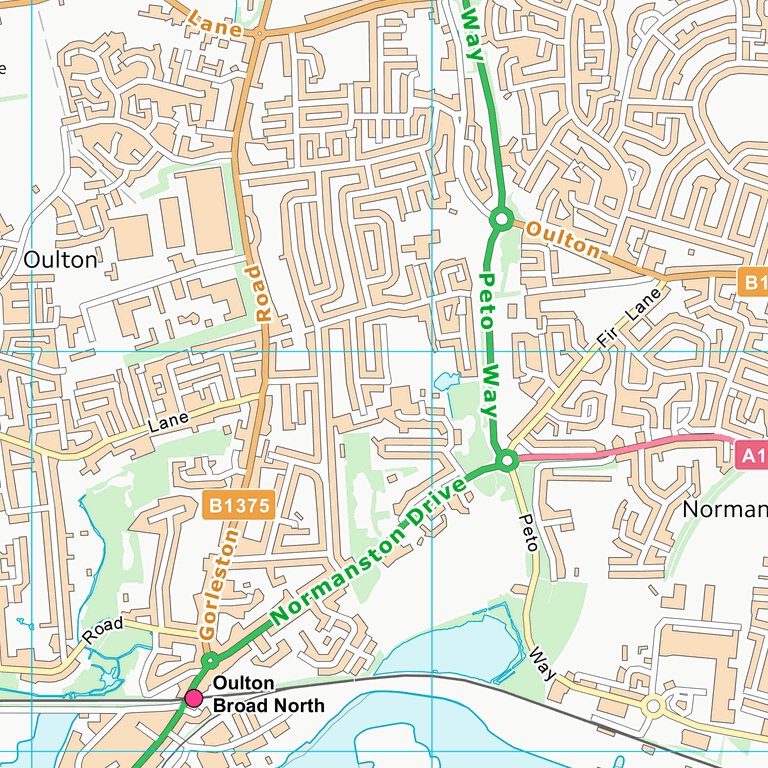 East Suffolk District (TM59) Map by UK Topographic Maps | Avenza Maps