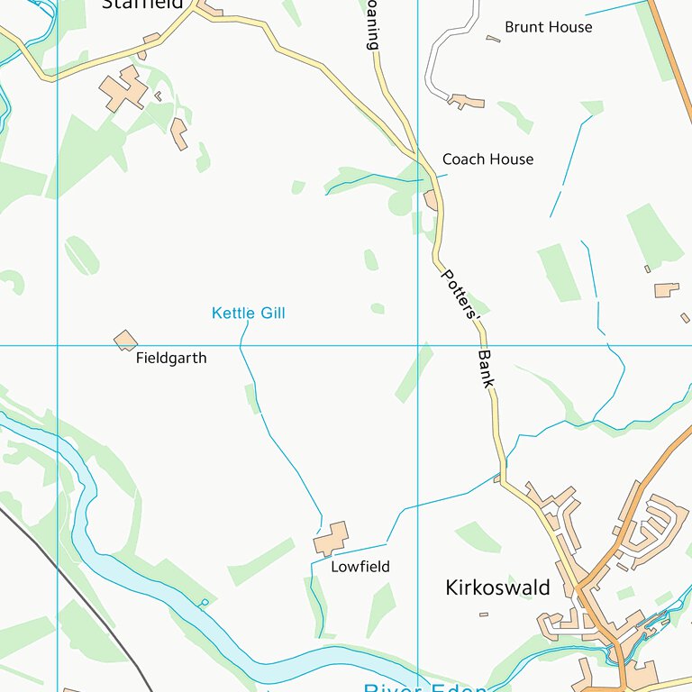 Eden District (NY54) Map by UK Topographic Maps | Avenza Maps