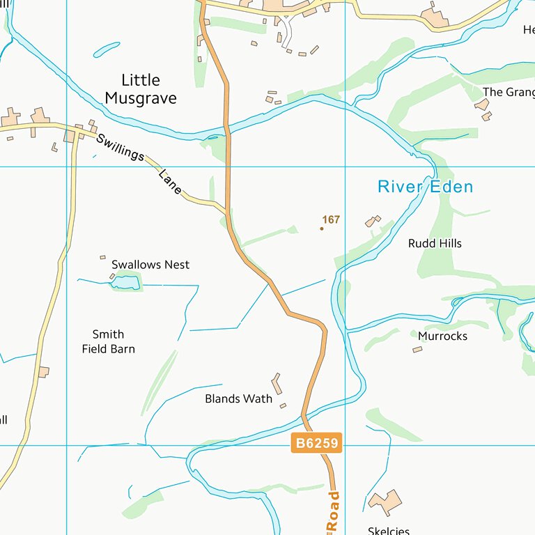Eden District (NY71) Map by UK Topographic Maps | Avenza Maps