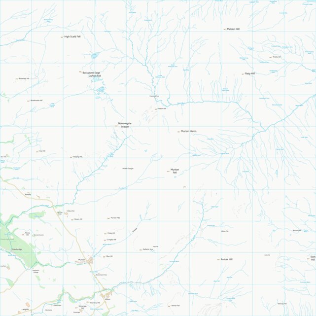 Eden District (NY72) Map by UK Topographic Maps | Avenza Maps