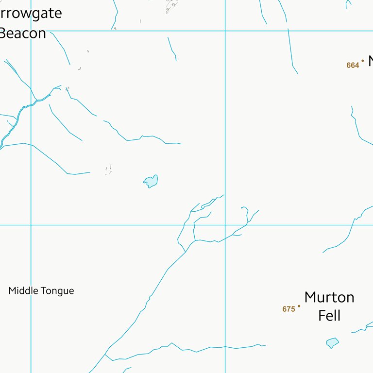 Eden District (NY72) Map by UK Topographic Maps | Avenza Maps