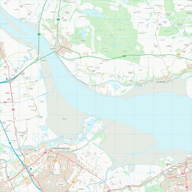 Falkirk (NS98) Map by UK Topographic Maps | Avenza Maps
