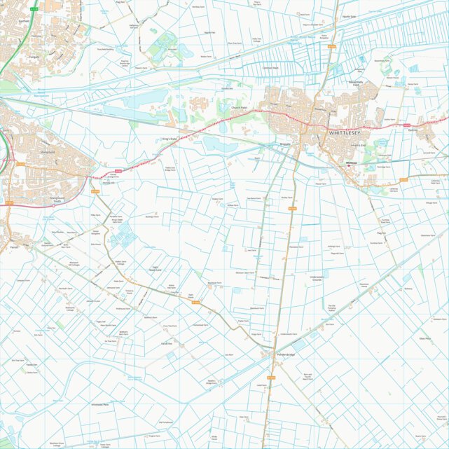 Fenland District (TL29) Map by UK Topographic Maps | Avenza Maps