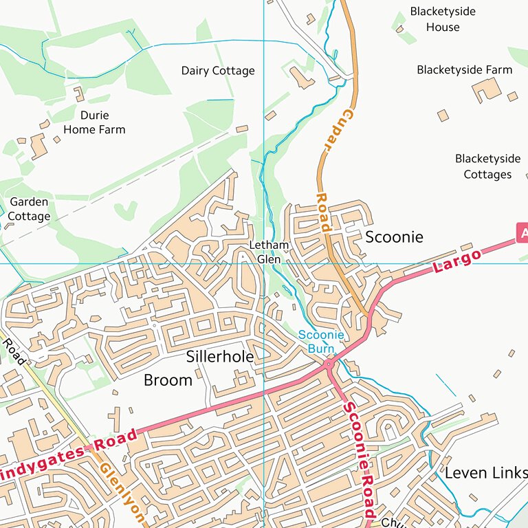 Fife (NO30) Map by UK Topographic Maps | Avenza Maps