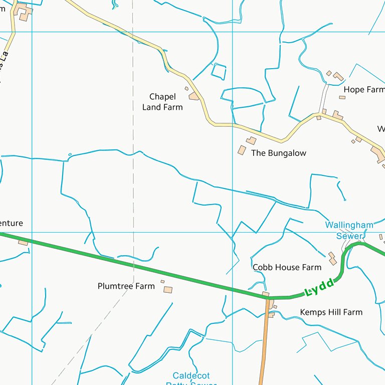 Folkestone and Hythe District (TR02) Map by UK Topographic Maps ...