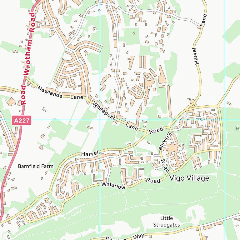 Gravesham District (B) (TQ66) Map by UK Topographic Maps | Avenza Maps
