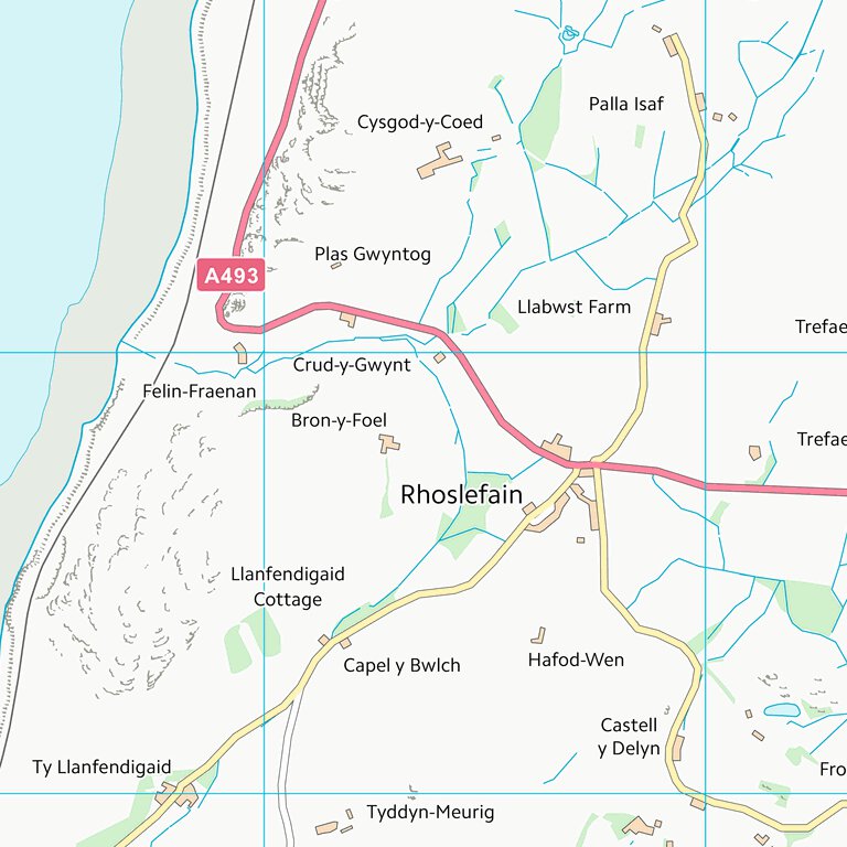 Gwynedd - Gwynedd (SH50) Map by UK Topographic Maps | Avenza Maps