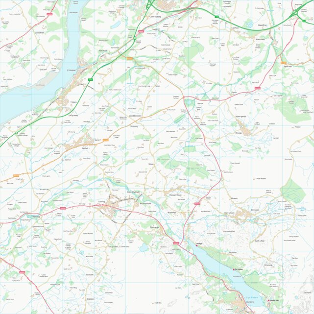 Gwynedd - Gwynedd (SH56) Map by UK Topographic Maps | Avenza Maps