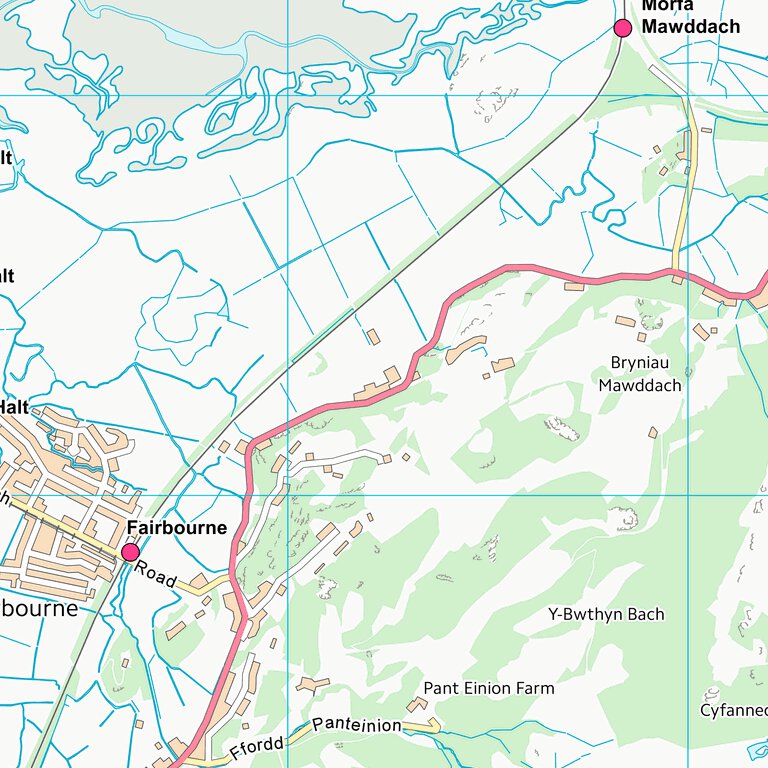 Gwynedd - Gwynedd (SH61) Map by UK Topographic Maps | Avenza Maps