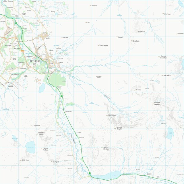 Gwynedd - Gwynedd (SH66) Map by UK Topographic Maps | Avenza Maps