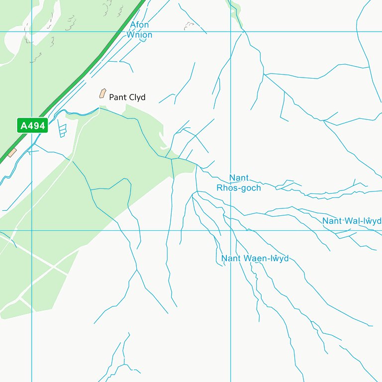 Gwynedd - Gwynedd (SH82) Map by UK Topographic Maps | Avenza Maps