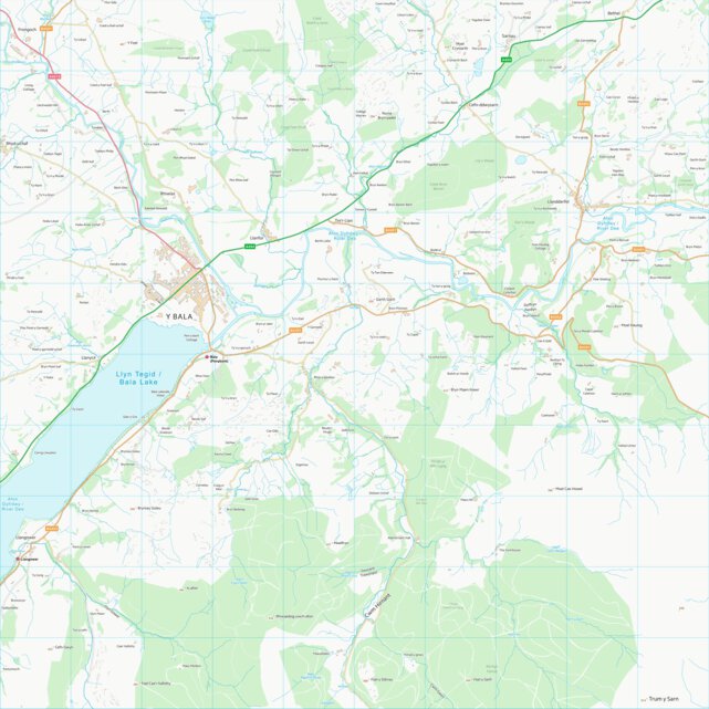 Gwynedd - Gwynedd (SH93) Map by UK Topographic Maps | Avenza Maps