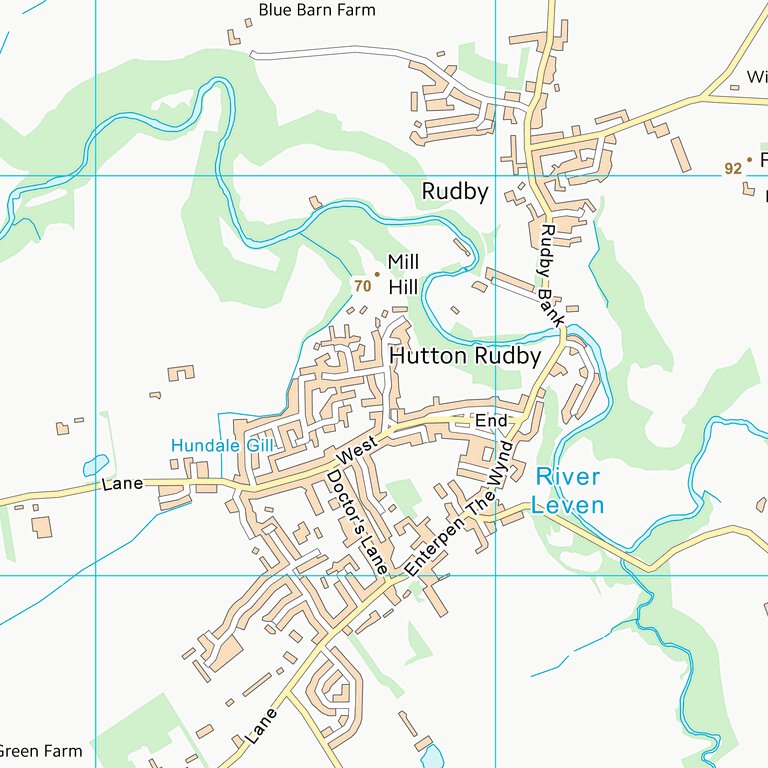 Hambleton District (NZ40) Map by UK Topographic Maps | Avenza Maps