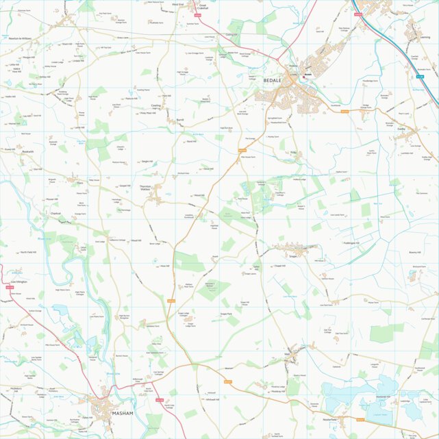 Hambleton District (SE28) Map by UK Topographic Maps | Avenza Maps