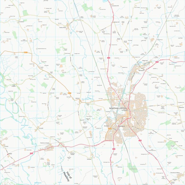 Hambleton District (SE39) Map by UK Topographic Maps | Avenza Maps