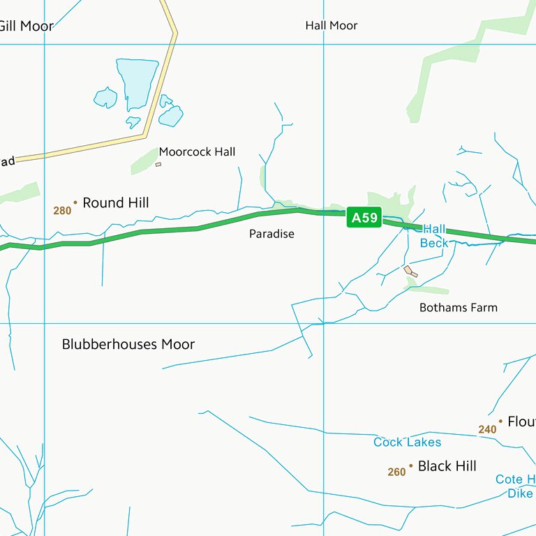 Harrogate District (B) (SE15) Map by UK Topographic Maps | Avenza Maps