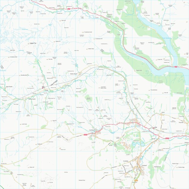 High Peak District (B) (SK18) Map by UK Topographic Maps | Avenza Maps