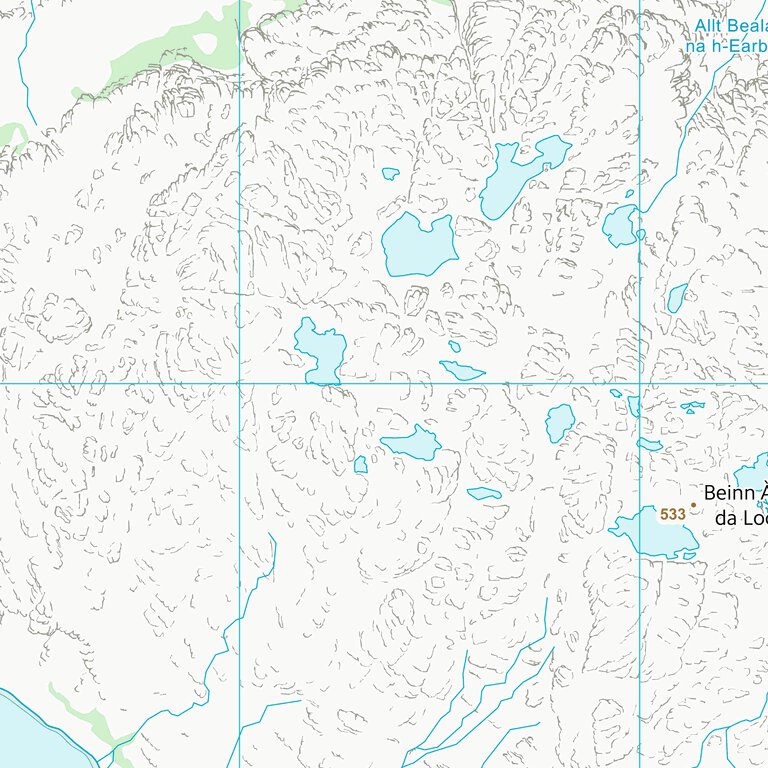 Highland (NC23) Map by UK Topographic Maps | Avenza Maps