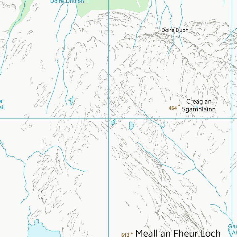 Highland (NC33) Map by UK Topographic Maps | Avenza Maps
