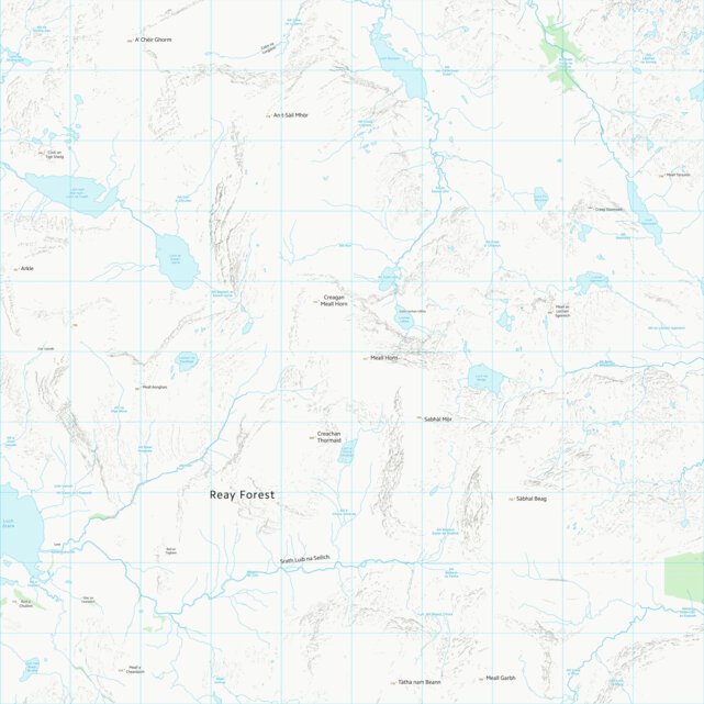 Highland (NC34) Map by UK Topographic Maps | Avenza Maps