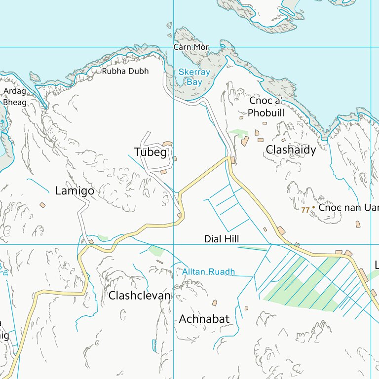 Highland (NC66) Map by UK Topographic Maps | Avenza Maps