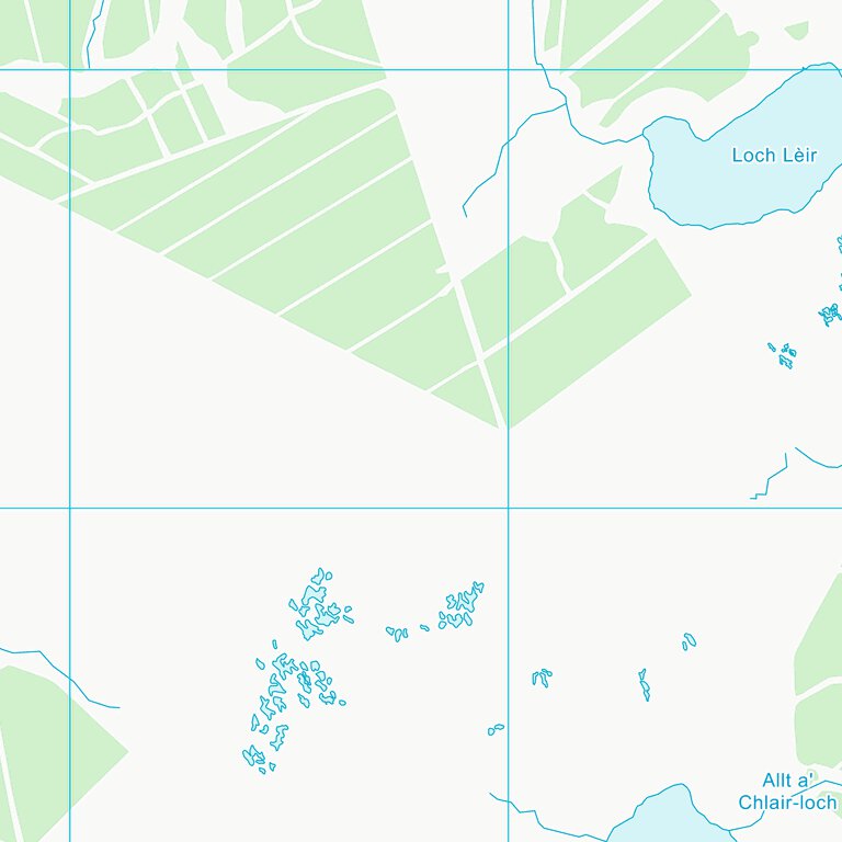 Highland (NC94) Map by UK Topographic Maps | Avenza Maps