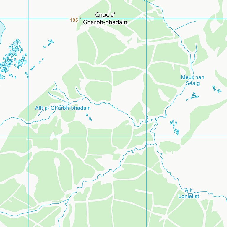 Highland (NC94) Map by UK Topographic Maps | Avenza Maps