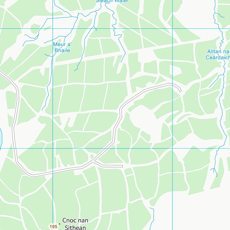 Highland (ND04) Map by UK Topographic Maps | Avenza Maps