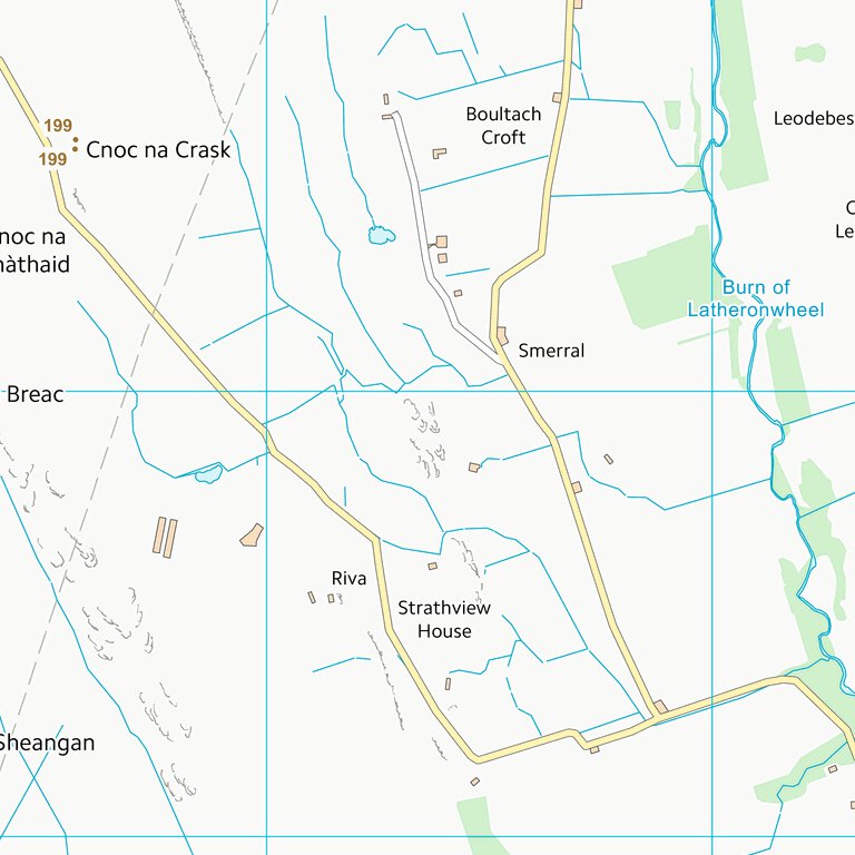 Highland (ND13) Map by UK Topographic Maps | Avenza Maps
