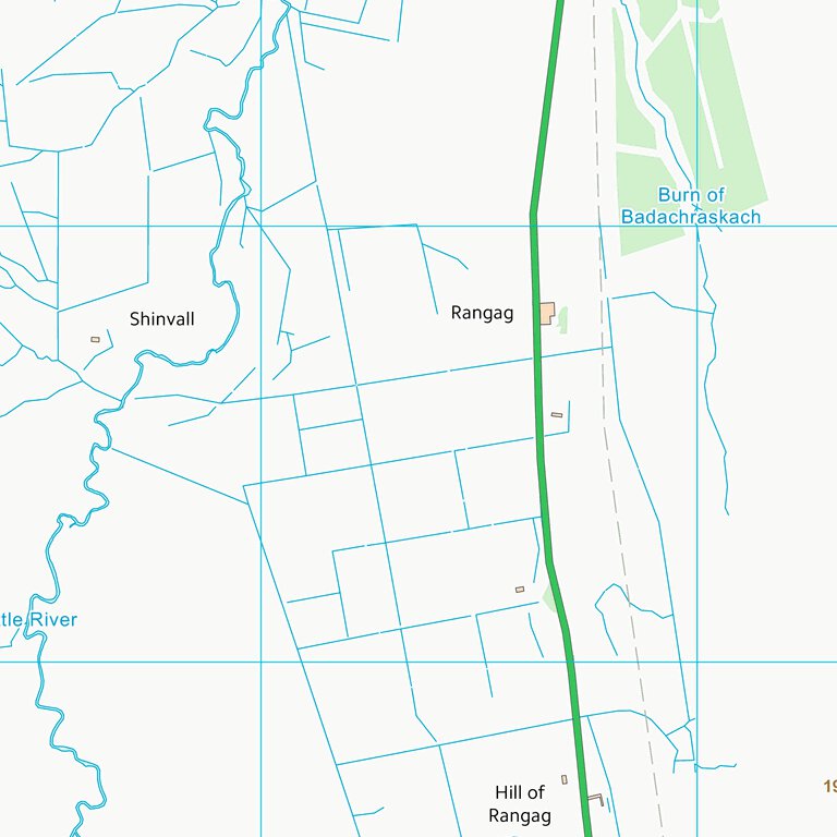 Highland (ND14) Map by UK Topographic Maps | Avenza Maps