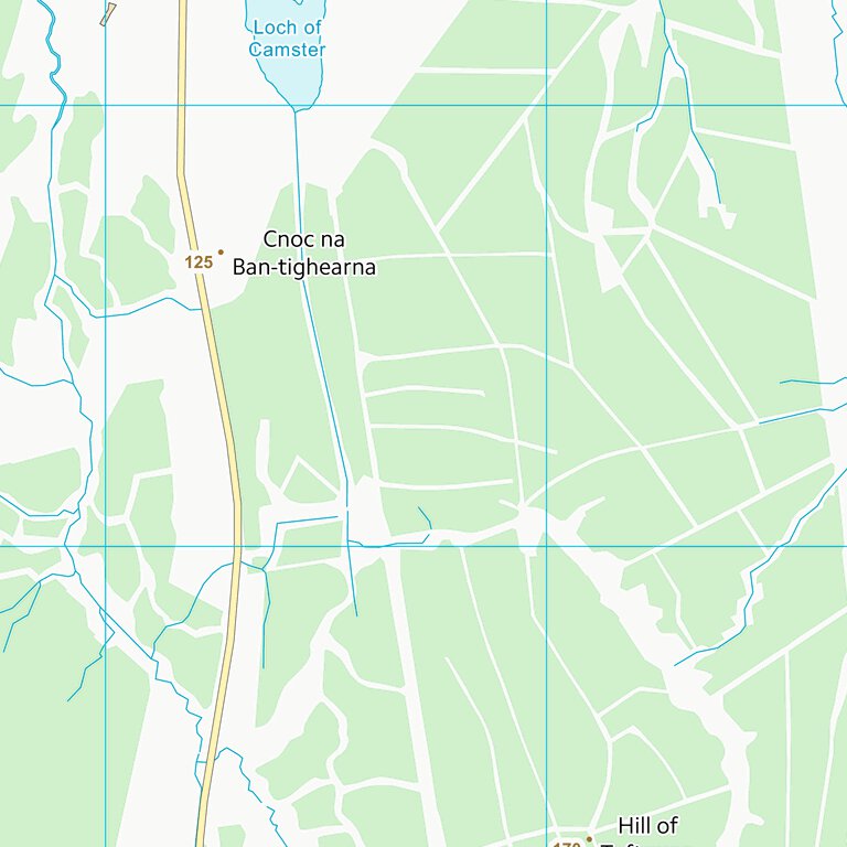 Highland (ND24) Map by UK Topographic Maps | Avenza Maps