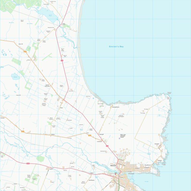 Highland (ND35) Map by UK Topographic Maps | Avenza Maps