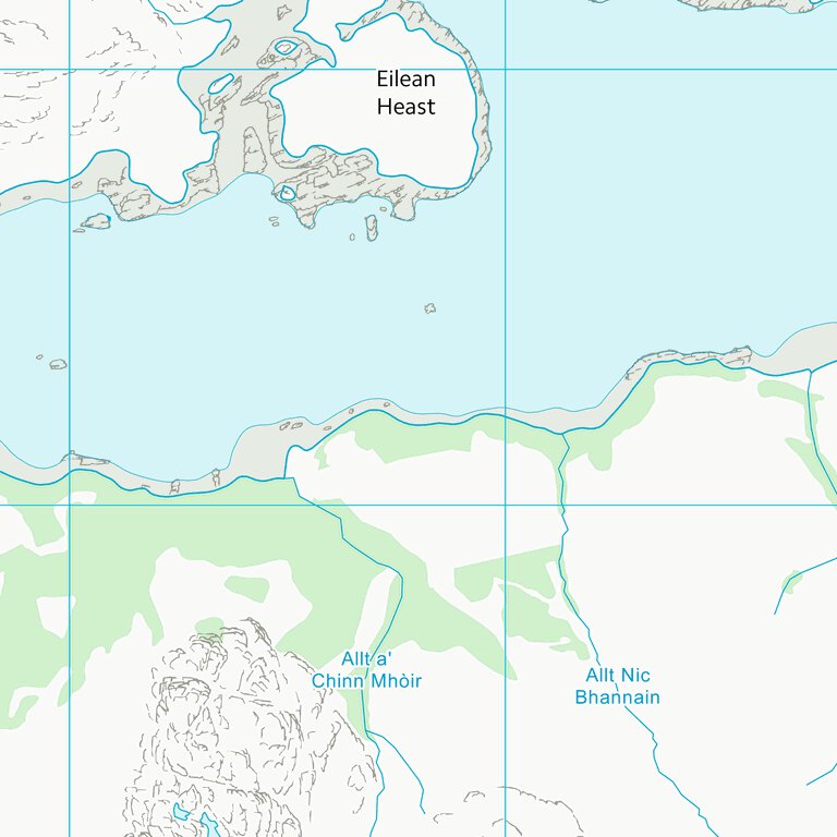 Highland (NG61) Map by UK Topographic Maps | Avenza Maps