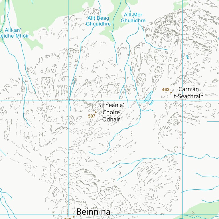 Highland (NG72) Map by UK Topographic Maps | Avenza Maps